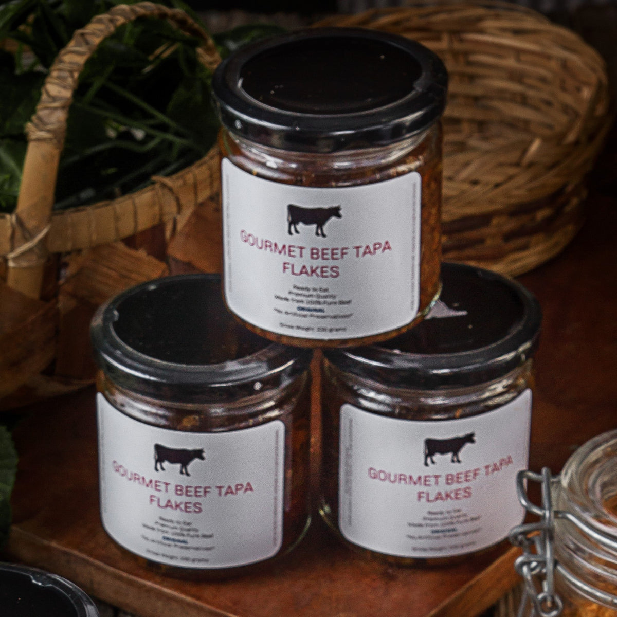 Gourmet Beef Tapa Flakes - Spicy (330g)– MKKS Food Industry